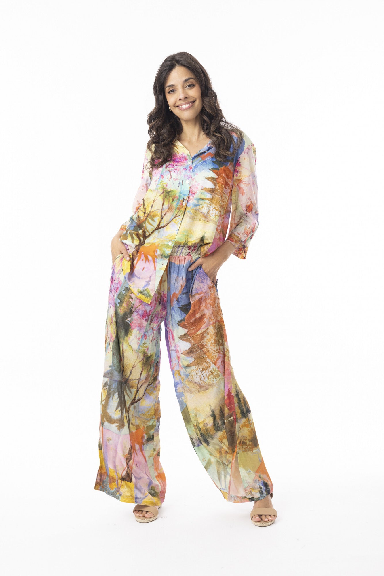 Orientique Digital Print Pants – The Special Size Co
